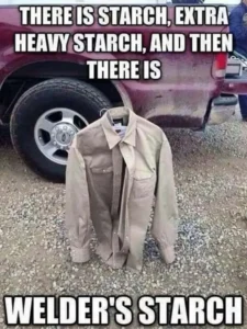 Why Do Welders Starch Their Clothes? - Beginner Welding Guide